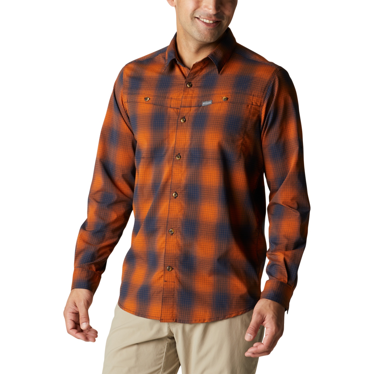 Men's Newton Ridge II Plaid Long Sleeve