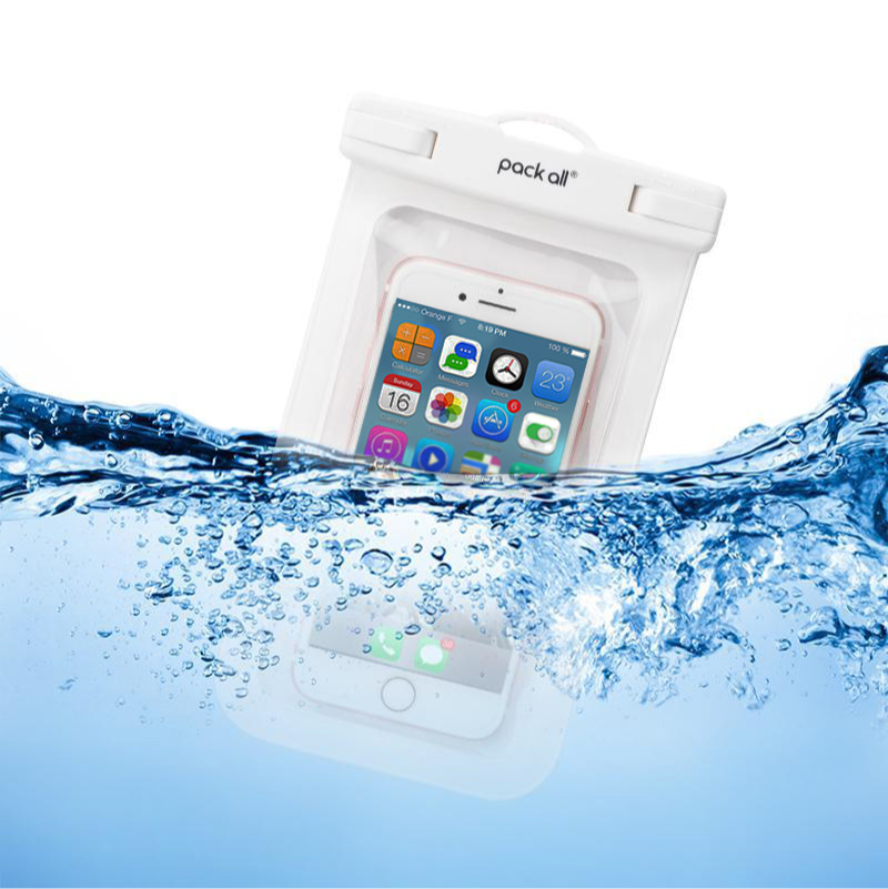 Pack All Touchable Mobile Phone Waterproof Bag (White)│Essential ...