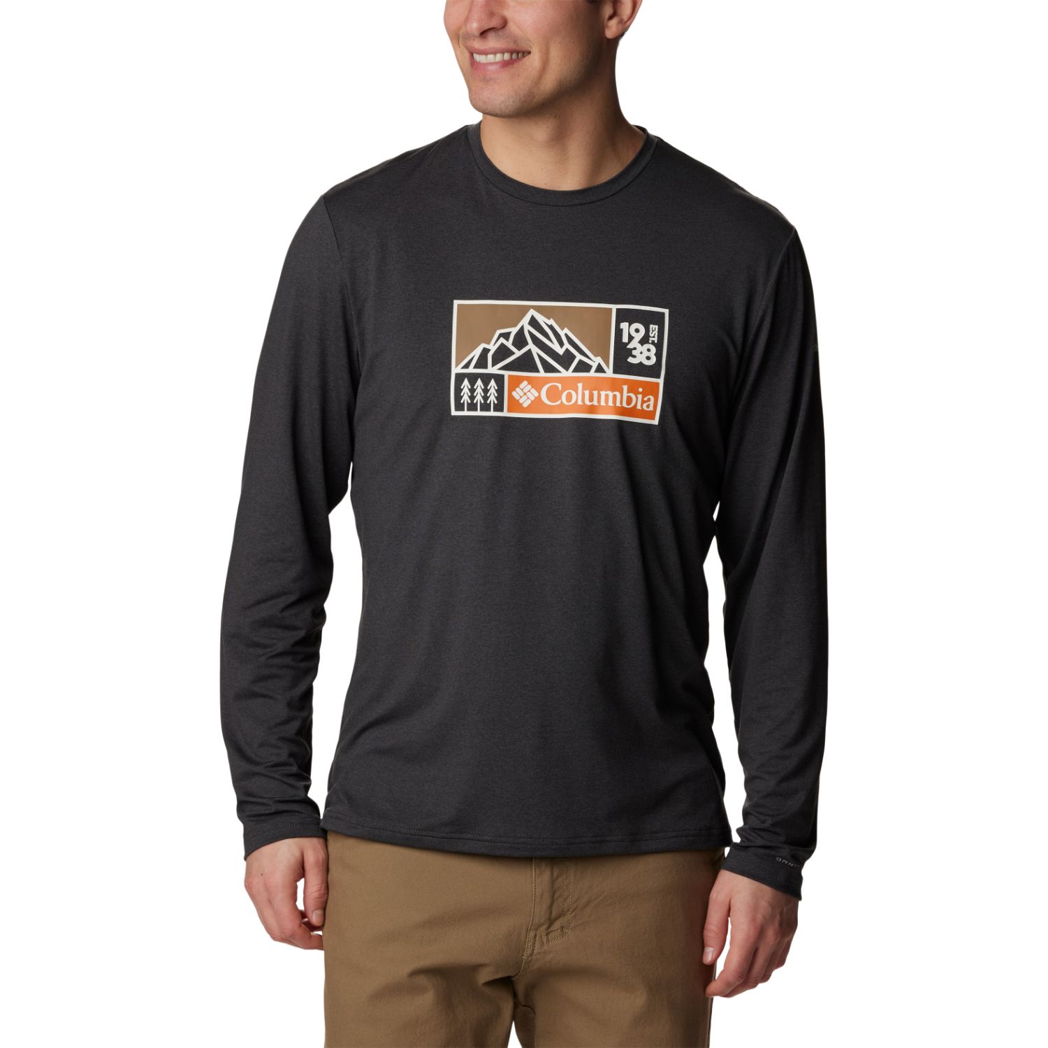 Men's Tech Trail LS Graphic